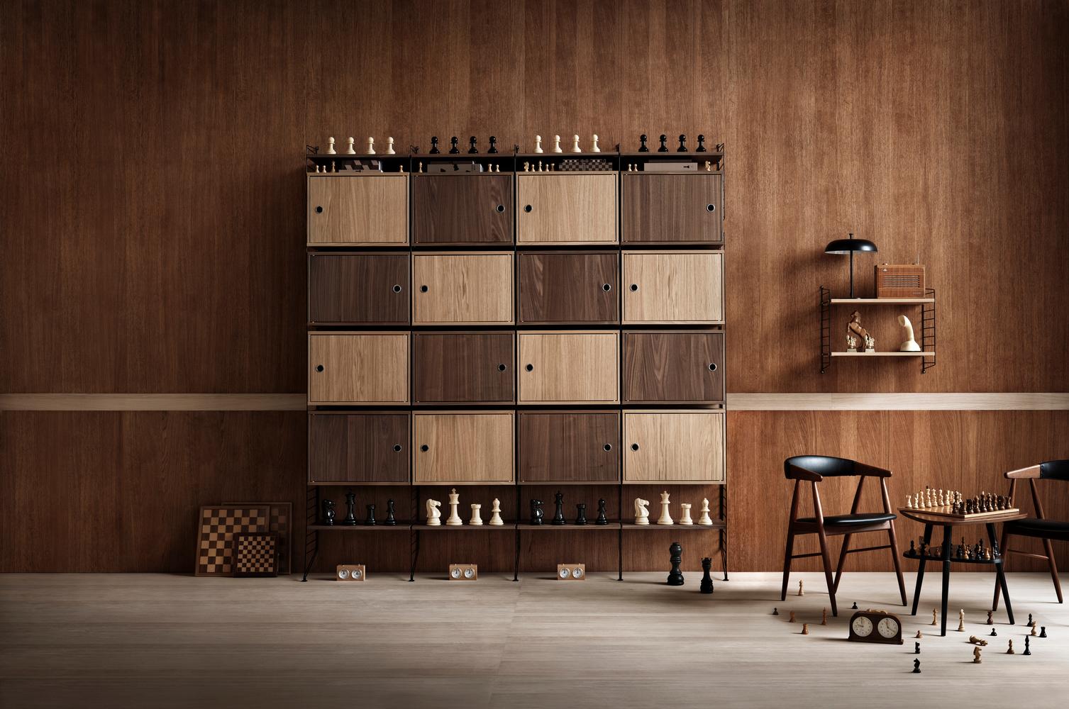 Regalsystem WOHNZIMMER R von String auf DECO.de